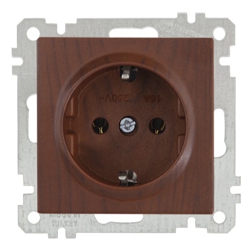 Mutlusan: Candela Mek+Tuş Topraklı Priz