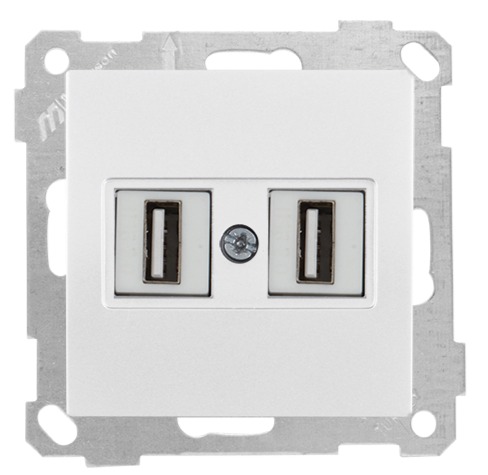Mutlusan: Candela Mek+Tuş Data Prizi 2*Usb