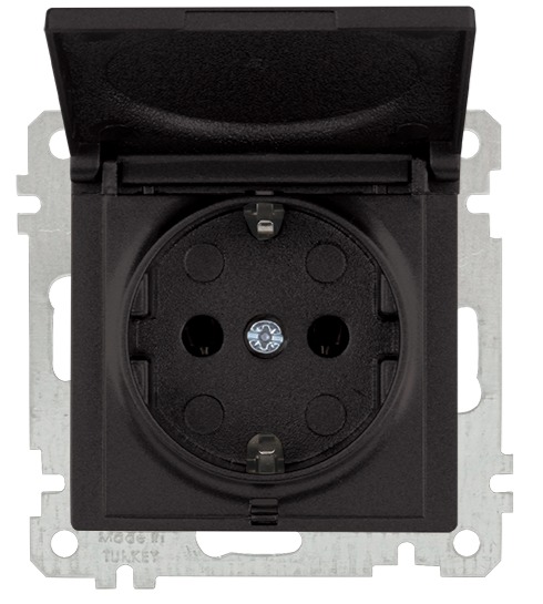 Mutlusan: Daria Mek+Tuş Kapaklı Topraklı Priz