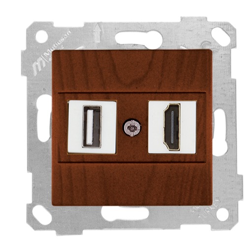 Mutlusan: Rita Mek+Tuş Data Prizi 1*Usb/1*Hdmı