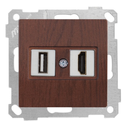 Mutlusan: Daria Mek+Tuş Data Prizi 1*Usb/1*Hdmı