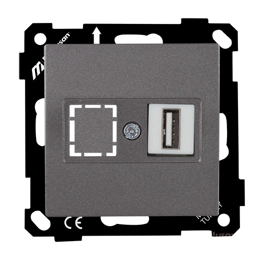 Mutlusan: Mek+Tuş Data Prizi 1*Usb