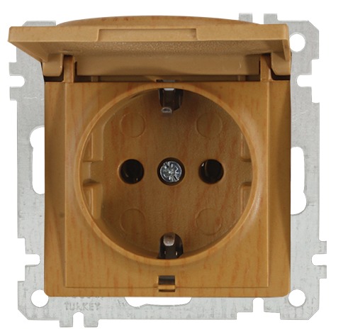 Mutlusan: Daria Mek+Tuş Kapaklı Topraklı Priz