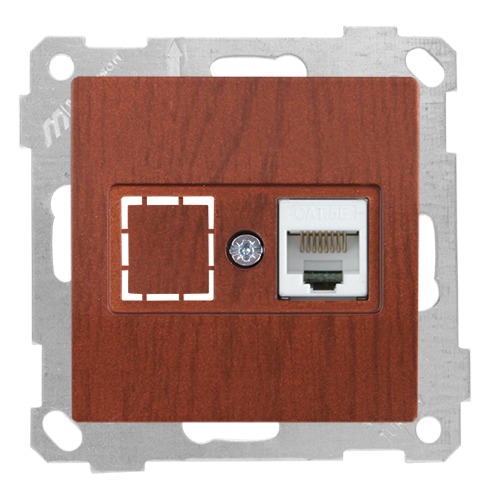 Mutlusan: Daria Mek+Tuş Data Prizi 1*Rj45 (Cat5e)