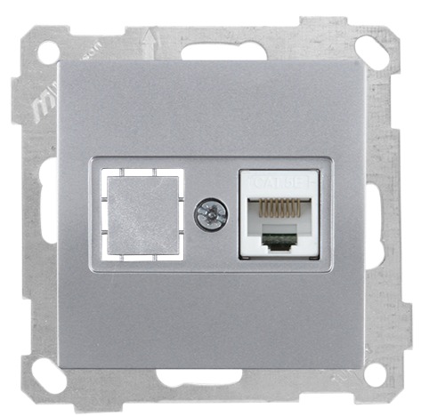 Mutlusan: Daria Mek+Tuş Data Prizi 1*Rj45 (Cat5e)