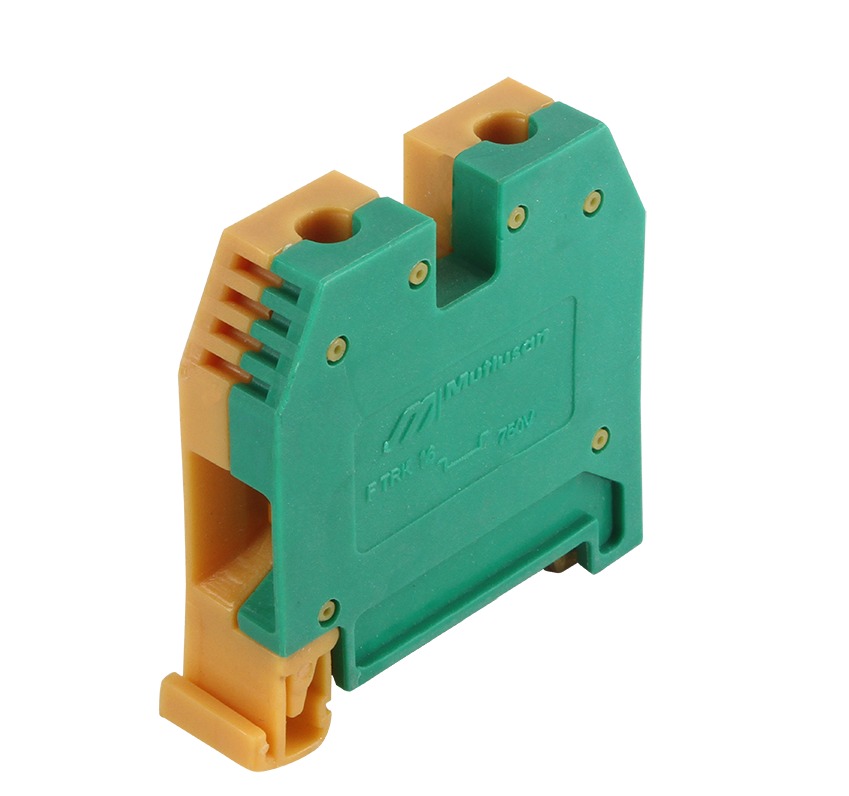 Mutlusan: 35 mm Topraklamalı Ray Klemensi