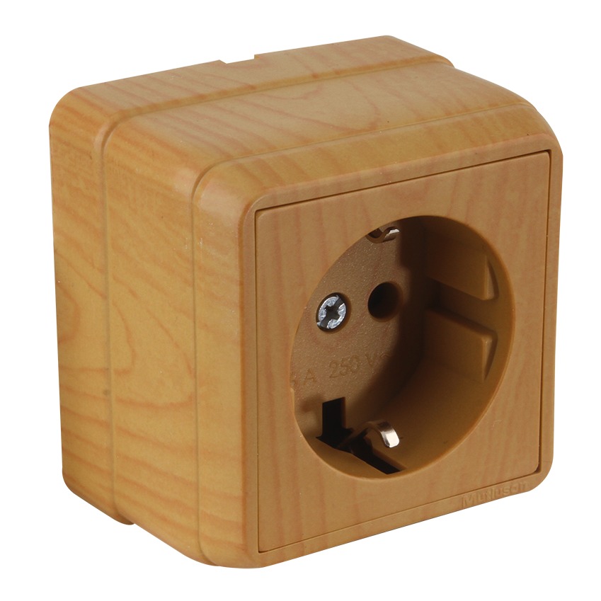 Mutlusan: Bron S/Ü Top.lı Priz Porselen