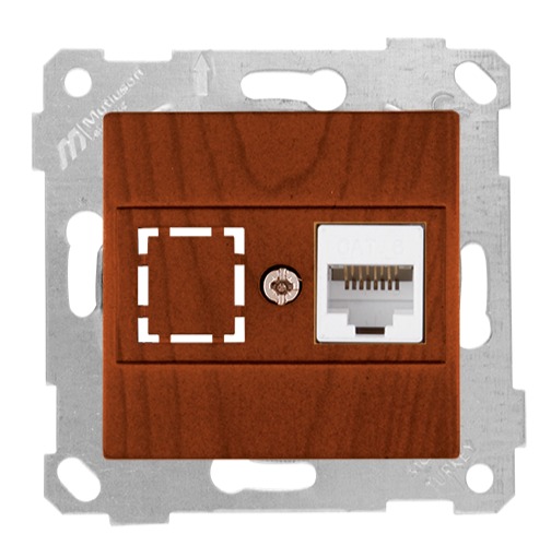 Mutlusan: Rita Mek+Tuş Data Prizi 1*Rj45 (Cat6)