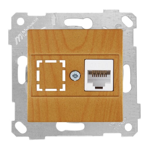 Mutlusan: Rita Mek+Tuş Data Prizi 1*Rj45 (Cat6)